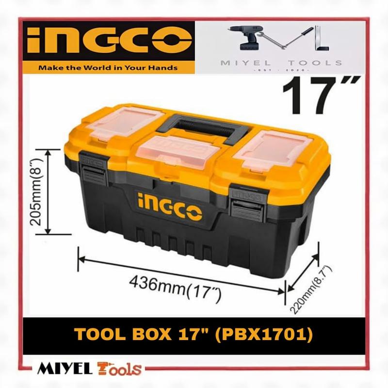 INGCO PLASTIC TOOL BOX 17" (PBX1701) - TikTok Shop Philippines