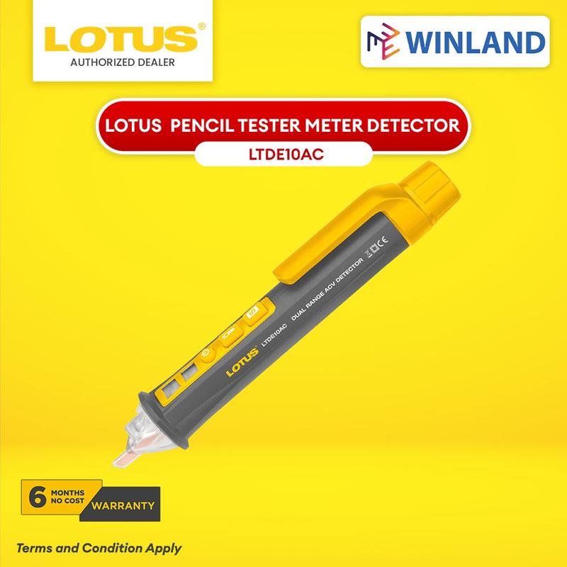 Lotus by Winland Dual Range AC Power Test Pencil Voltage Electrical ...