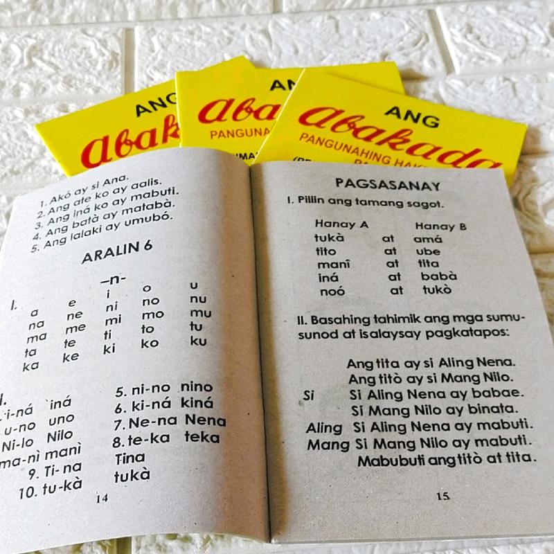 Abakada Booklet per piece - TikTok Shop Philippines