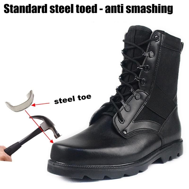 COD Men Steel Toe Tactical Boots Anti-skid And Wear-resistan - TikTok ...