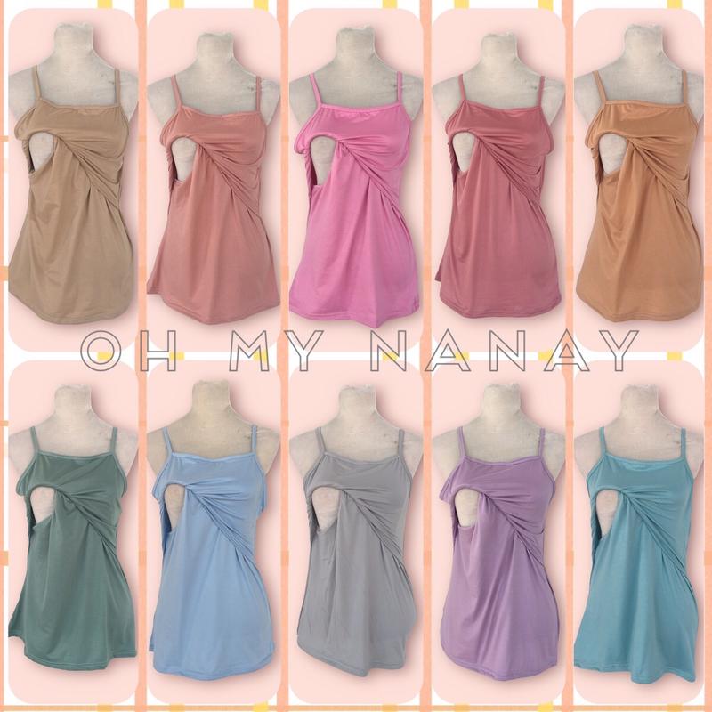 OH MY NANAY - Maternity and Nursing Breastfeeding Tank Top Premium ...