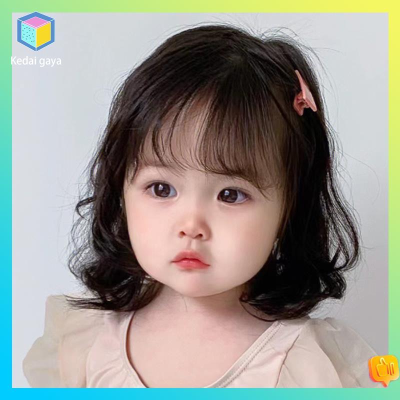 Wig ba girl wig ba Bobo Tau children's cute short curly h is - TikTok ...