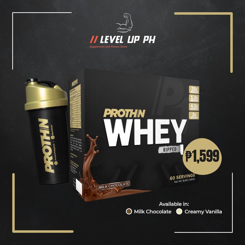 Prothin Whey Ripped 10 or 60 Servings Whey Protein Powder with - TikTok ...