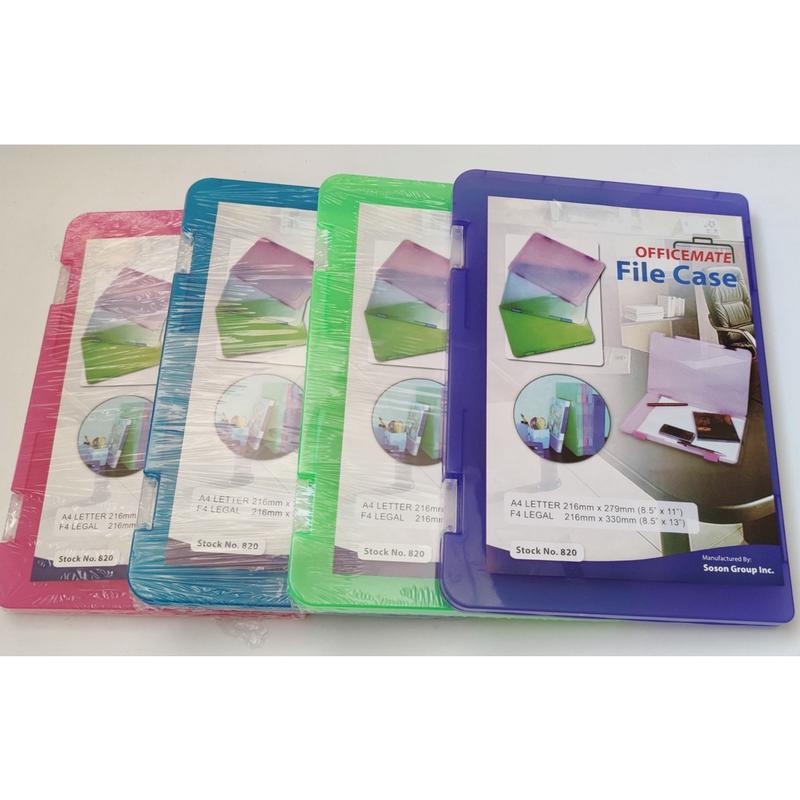 Plastic #820 OfficeMate File Case 8x13 A4 BOND YELLOW PAD Document ...