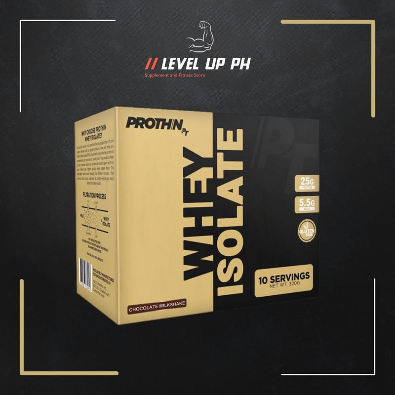 Prothin Whey Isolate Protein Powder 10 Servings - TikTok Shop Philippines