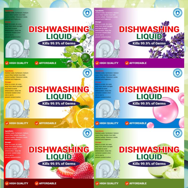 NEW STICKER LABEL FOR DISHWASHING LIQUID - TikTok Shop Philippines