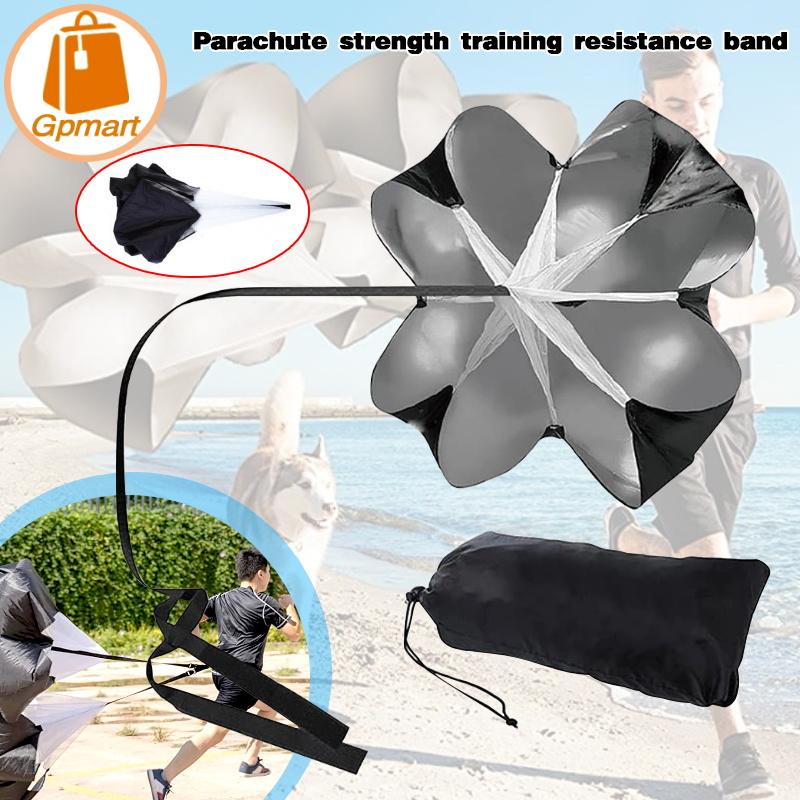 Fiveall Speed Resistance Training Parachute Running Chute Football ...