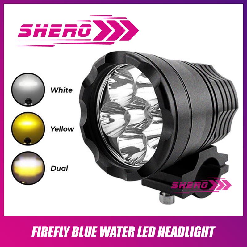 Firefly Blue Water LED Headlight 60 Watts Super Bright Universal ...