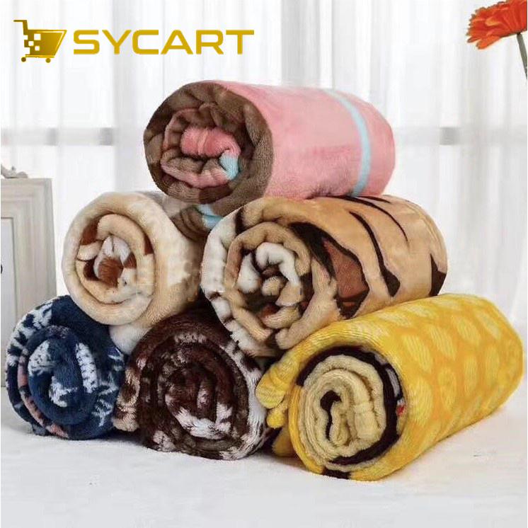 1 Piece Woolen Blanket (Kumot) Assorted - TikTok Shop Philippines