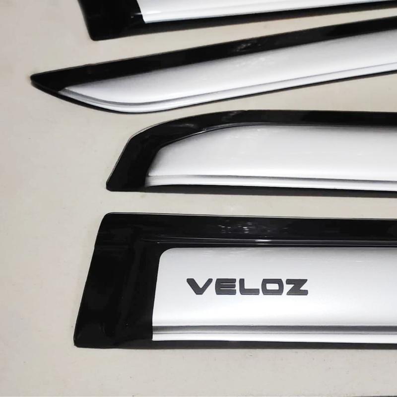 Toyota Veloz Solid Two Tone Rain Gutter Door Visor - TikTok Shop ...