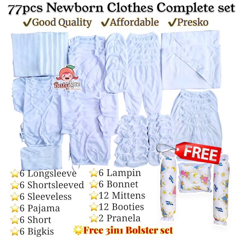 77pcs/36pcs Newborn clothes Ordinary set | Baby dress baru baruan ...