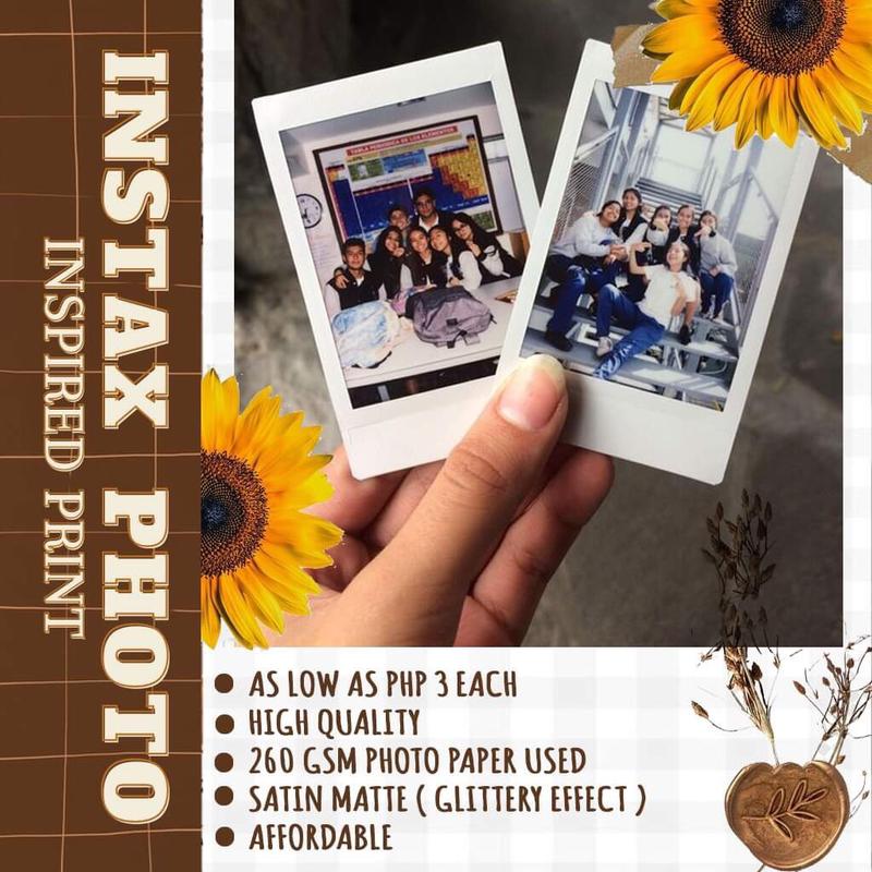INSTAX PHOTO INSPIRED PRINT 30PCS Accessories Camera - TikTok Shop ...