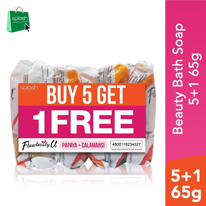 Flawlessly U Whitening Soap 2in1 Papaya Calamansi 65g (5+1) - TikTok Shop Philippines