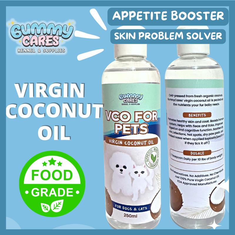 VCO for Pets Virgin Coconut Oil for Dogs and Cats by Gummy Cares ...