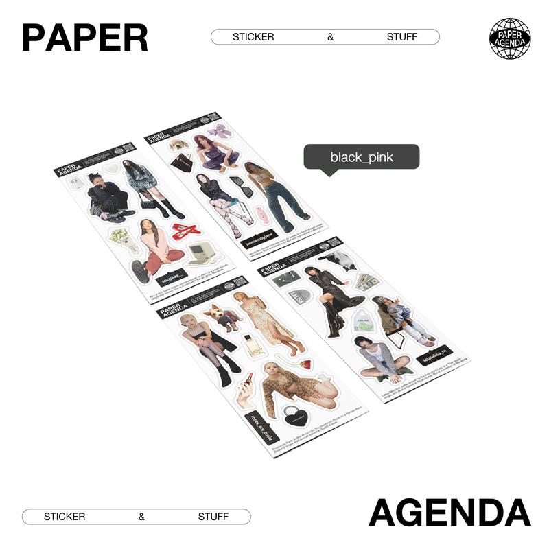 BLACKPINK Cutout Sticker Sheet by Paper Agenda - TikTok Shop Philippines