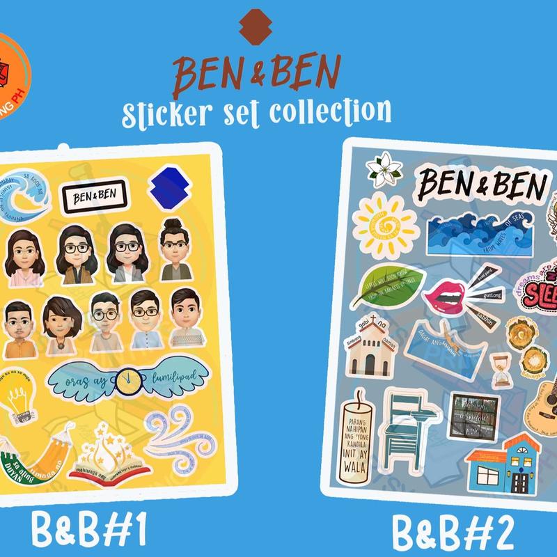ARTSY - BEN AND BEN STICKER PAK COLLECTION - TikTok Shop Philippines