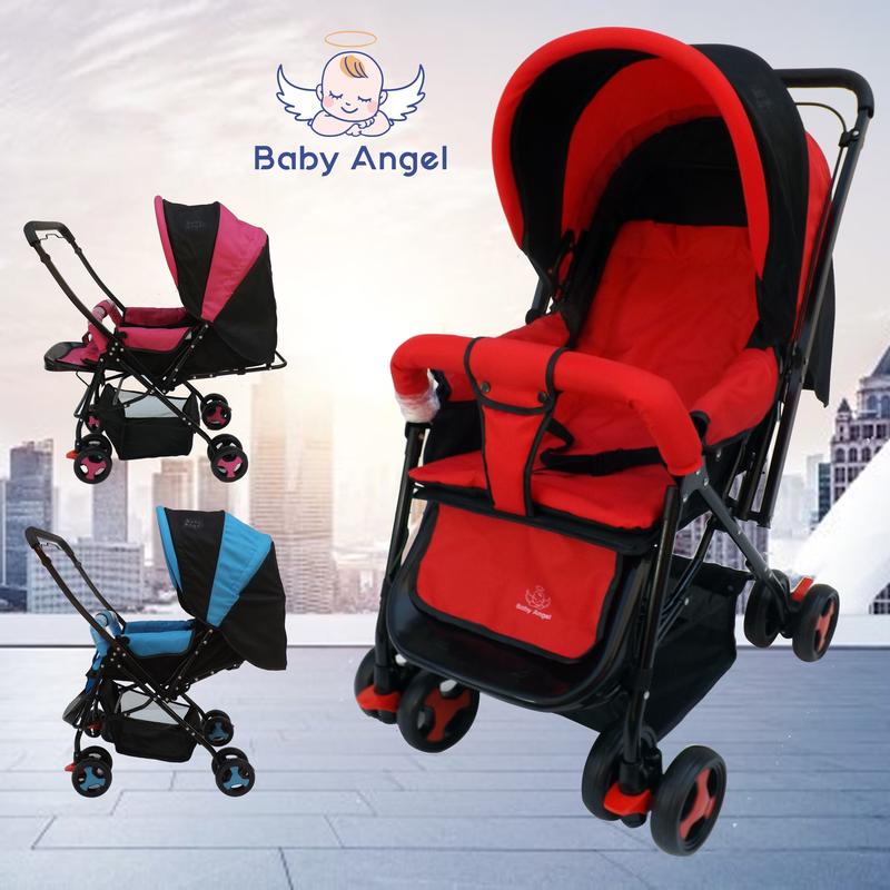 Baby Angel Heavy Duty 3-WAY Baby Stroller nahihiga, nauupo and - TikTok ...