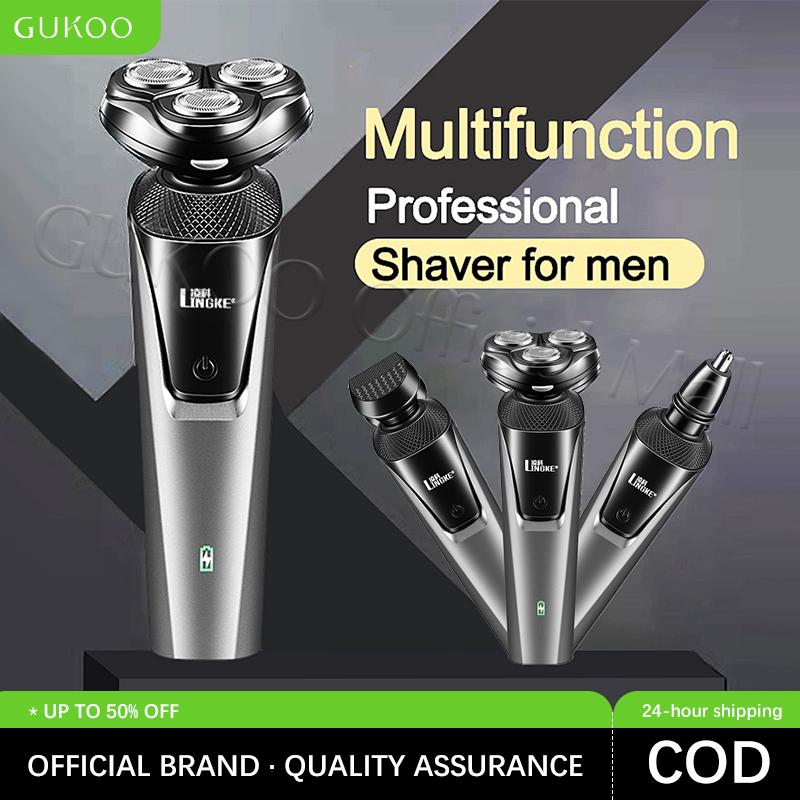 GUKOO 3 In 1 Electric Shaver for Men Multi-function Professional ...