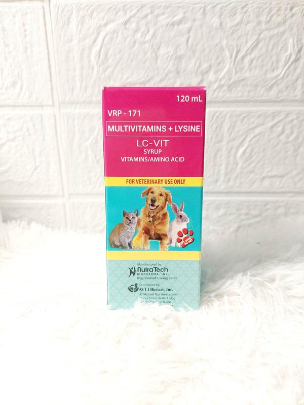 LC Vit multivitamins for dogs, cats & other pets 120ML - TikTok Shop ...