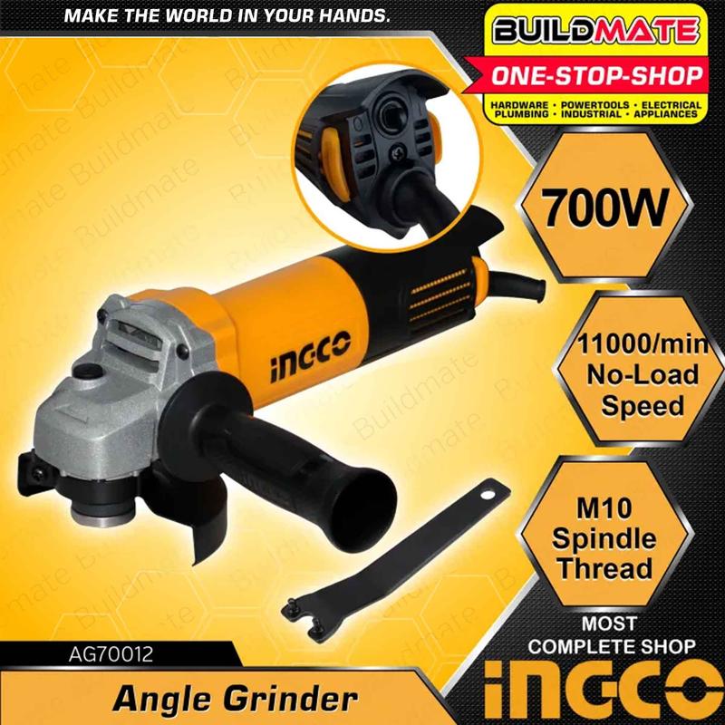 INGCO Industrial Angle Grinder 700W | 750W Electric Grinder Cutting ...