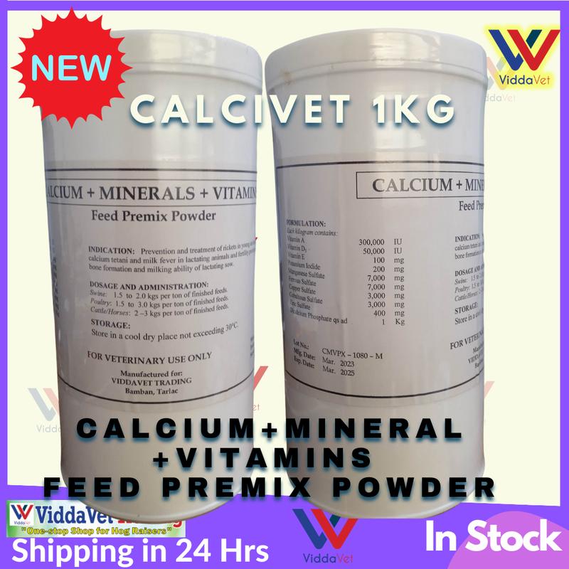 1 kg CAlcivet feed premix powder Calcium+Mineral+vitamins fo - TikTok ...