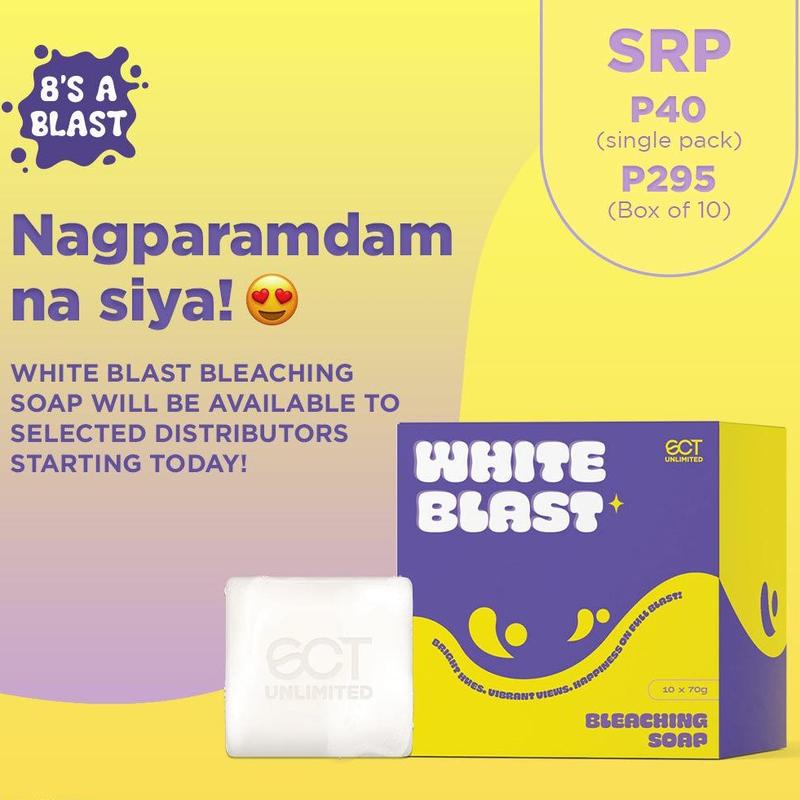 SCT White Blast Bleaching Soap Box (10bars) - TikTok Shop Philippines