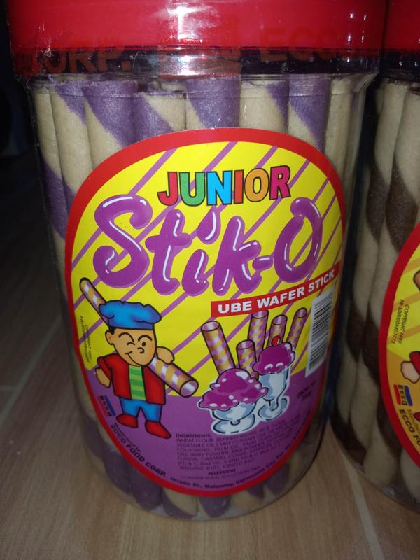Stick 0 Wafer Stick Chocolate Ube Strawberry 380g Approximately ...