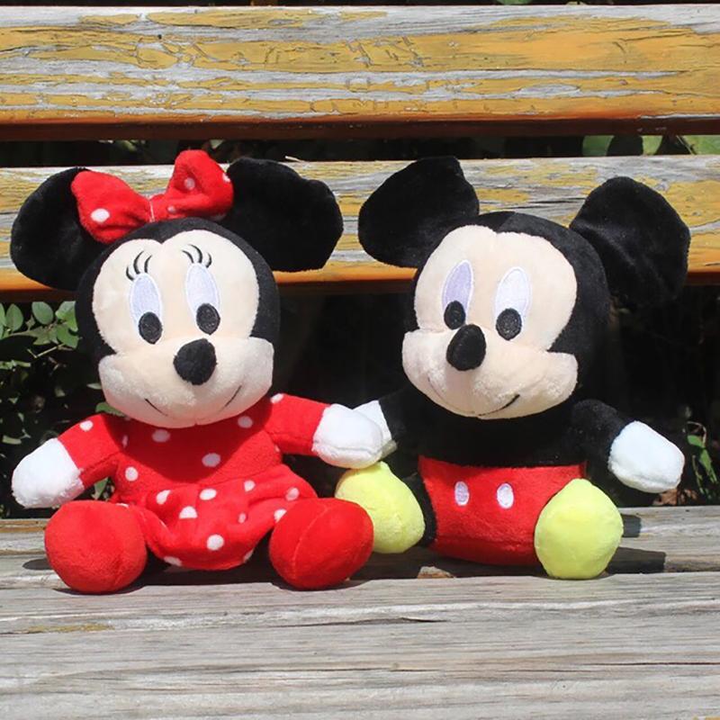 8 inches HUGGABLE MICKEY and MINNIE MOUSE STUFF TOY STUFFRD TOYS ...