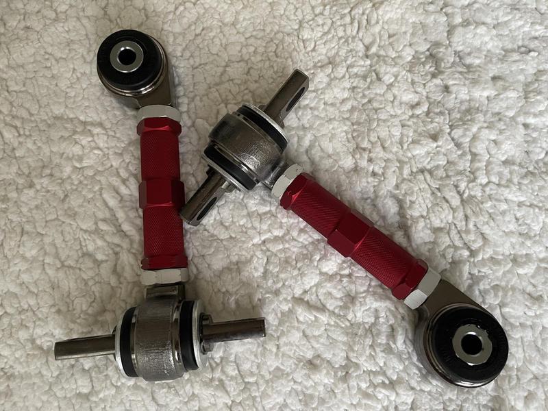 Rear Camber Kit RED for Honda Civic 1992-2000 LX ESI EG LXI VTI ...