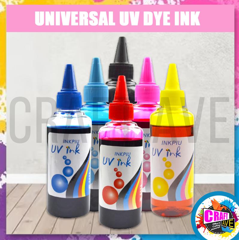 Inkpiu Dye Ink UV Ink 100ml Universal Dye Ink - TikTok Shop Philippines