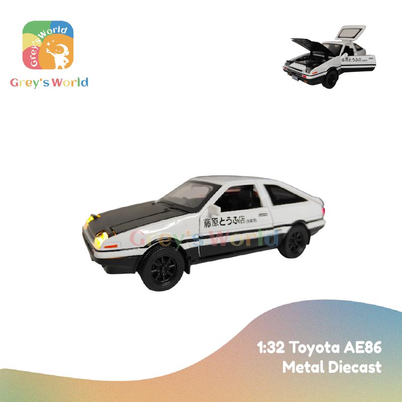 TOYOTA AE86 1:32 Scale Metal ALLOY Die Cast Car Model, gift for ...