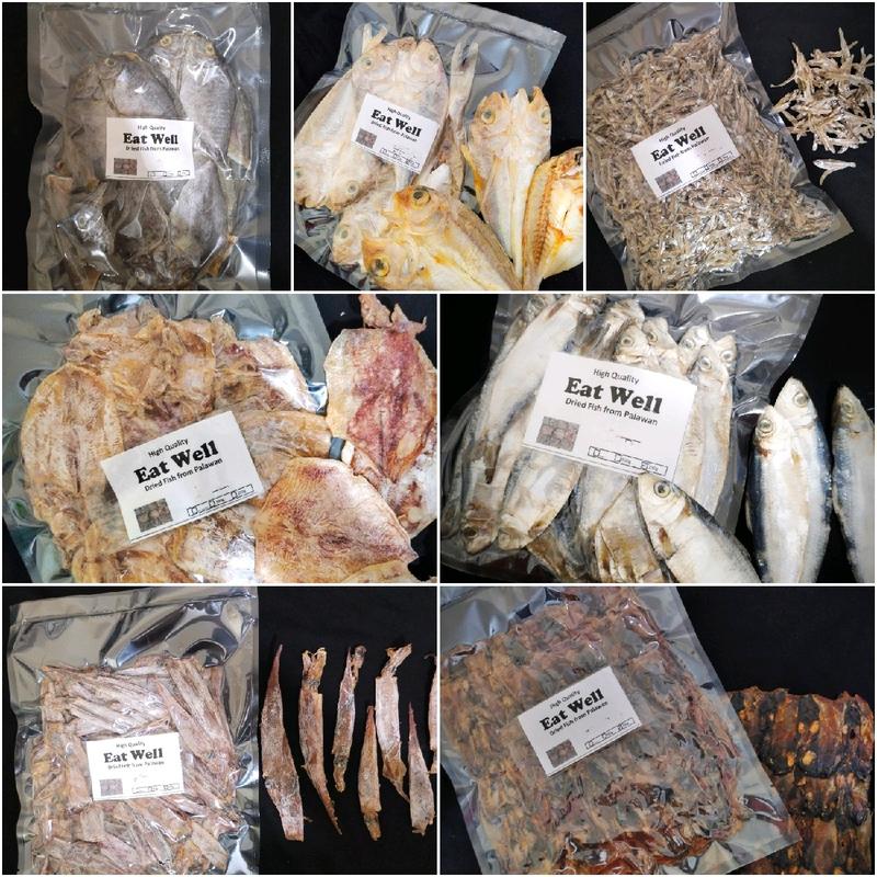 Palawan's Dried Fish 250g - Tuyo/ Pusit/ Dilis/ Bisugo/ Danggit ...
