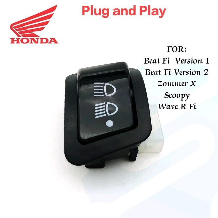 Tri Switch for Honda Beat V1v2,clickv1,Honda scoopy,wave110r - TikTok ...