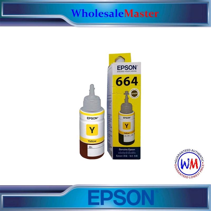 Genuine Epson T6644 Bottle Ink 70ml Yellow - TikTok Shop Philippines